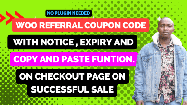 How to Create Referral Coupons in WooCommerce: Add Notice and Copy ...